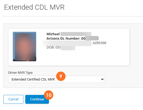 CDL MVR Process for Orgs on AZ MVD Now