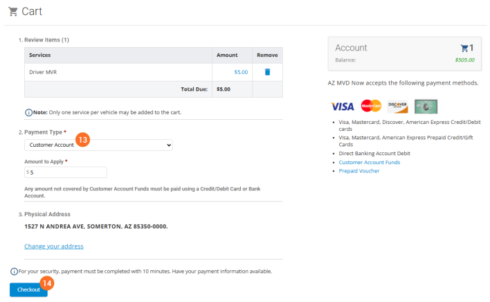 CDL MVR Process for Orgs on AZ MVD Now